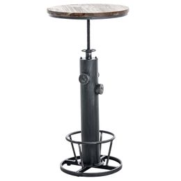 Stehtisch HLO-CP2 ~ antik silber