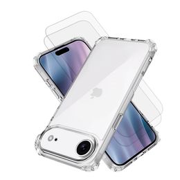 Hülle iPhone Air und 2 schutzfolien - TPU - Transparent