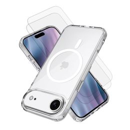 Hülle iPhone Air und 2 schutzfolien - TPU - Transparent