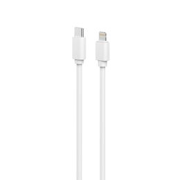 Kabel (USB-C + Lightning) 27W - WTK