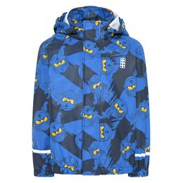 Lego Regenjacke "Jonathan" in Blau - 50% | Gr&ouml;&szlig;e 134 | Kinder-outdoor-jacken