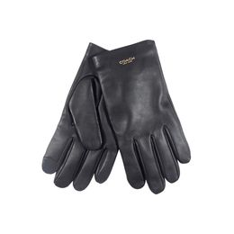 Coach Full Finger Gloves 'NEW YORK' male Black size M