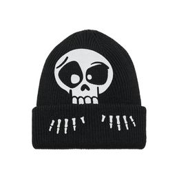 Mango Kids Beanie 'BONE' boy Black size 10-14