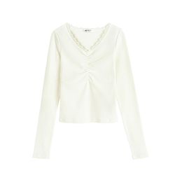 NoWear Shirt Mädchen Größe 104 offwhite