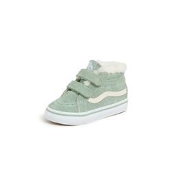 Vans Sneaker 'Sk8-Mid' Jungen Größe 26 pastellgrün / weiß