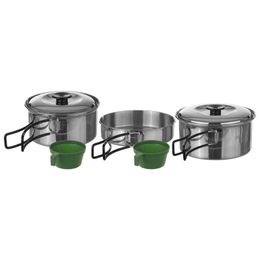 Meru Steel Cooking Set 7 pcs - Kochset