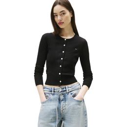 Tommy Jeans TJW Pointelle Cardigan - Langarmshirt - Damen