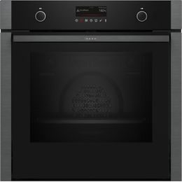 Neff Pyrolyse Backofen "B6ACP7AG3", Energieeffizienz: A+ (A+++-D), grau, B:59,4cm H:59,5cm T:54,8cm, Backöfen, AirFry-Funktion
