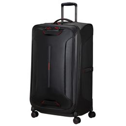 Weichgepäck-Trolley Samsonite "ECODIVER, verschiedene Größen und Farben", Gr. B/H/T: 47 x 79 x 32 117, schwarz, Nylon, Polyester, Basic, Koffer, Koffer Reisegepäck Weichgepäck-Koffer Fronttasche