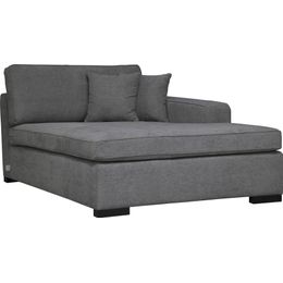 Sofaelement Home Affaire "Skara", grau (dunkelgrau), B:110cm H:86cm T:160cm, Polsterelemente, Modul zum eigenen Zusammenstellen, in vielen Bezugsqualit&auml;ten