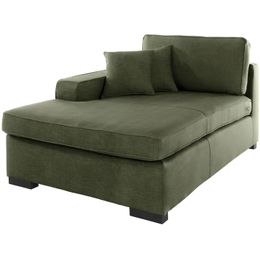 Sofaelement Home Affaire "Skara", gr&uuml;n, B:110cm H:86cm T:160cm, Polsterelemente, Modul zum eigenen Zusammenstellen, in vielen Bezugsqualit&auml;ten