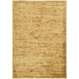 Teppich Tom Tailor HOME "Shine uni", braun (camel), B:160cm H:8mm L:230cm, Viskose, Teppiche, Handweb Teppich, 100% Viskose, handgewebt, mit elegantem Schimmer
