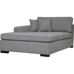 Sofaelement Home Affaire "Skara", grau (hellgrau), B:110cm H:86cm T:160cm, Polsterelemente, Modul zum eigenen Zusammenstellen, in vielen Bezugsqualit&auml;ten