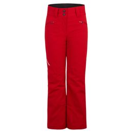Skihose Ziener "ALIN", Kinder, Gr. 128, EURO-Größen, rot, Obermaterial: 100% Polyester;Futter: 100% Polyamid;Wattierung: 100% Polyester, Hosen