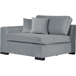 Sofaelement Home Affaire "Skara", grau, B:110cm H:86cm T:100cm, Polsterelemente, Modul zum eigenen Zusammenstellen, in vielen Bezugsqualit&auml;ten
