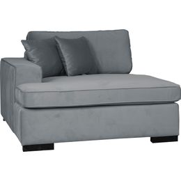 Sofaelement Home Affaire "Skara", grau, B:110cm H:86cm T:160cm, Polsterelemente, Modul zum eigenen Zusammenstellen, in vielen Bezugsqualit&auml;ten
