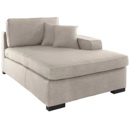 Sofaelement Home Affaire "Skara", beige (natur), B:110cm H:86cm T:160cm, Polsterelemente, Modul zum eigenen Zusammenstellen, in vielen Bezugsqualit&auml;ten