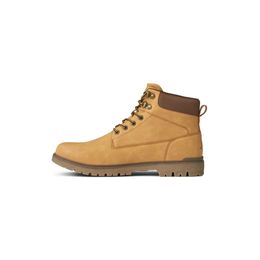Kappa Herren Ballerina "Kappa Flat shoe Gunter", Gr. 42gelb tan, braun dk, Obermaterial: 100% Synthetik, Schuhe