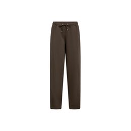 Chinohose Levete Room "Levete Room Trousers LR-NUKA", Damen, Gr. XL, Normalgrößen, l894, coffee, Obermaterial: 80% Baumwolle, 20% Polyester, Hosen