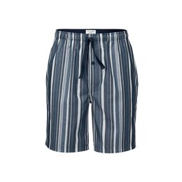 Tchibo - Web-Schlafshorts - Herren - Gr. S - hellblau/gestreift