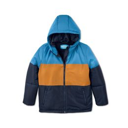 Tchibo - Thermojacke im Colorblocking-Design - Jungen - Gr. 122/128 - dunkelblau