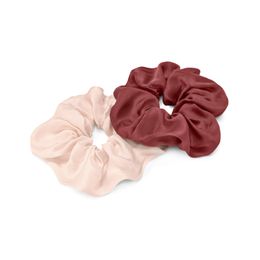 Tchibo - 2 Haargummis &raquo;Scrunchies&laquo; - creme