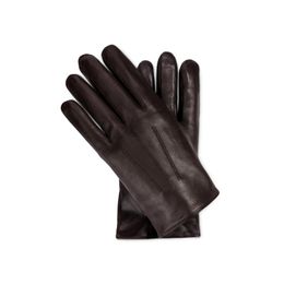 Tchibo - Leder-Handschuhe - Herren - Gr. 10 - dunkelbraun