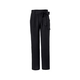 Tchibo - Webhose mit Bindegürtel - Damen - Gr. 36 - schwarz
