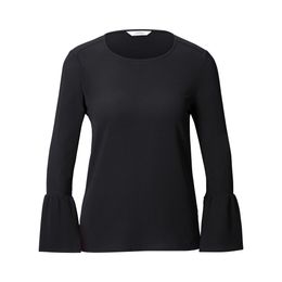 Tchibo - Bluse mit Volant-&Auml;rmeln - Damen - Gr. 48 - schwarz