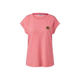 Tchibo - T-Shirt mit Stickerei - Damen - Gr. XXL - pink