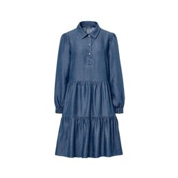 Tchibo - Jeanskleid mit Puffärmeln - Damen - Gr. M - dunkelblau