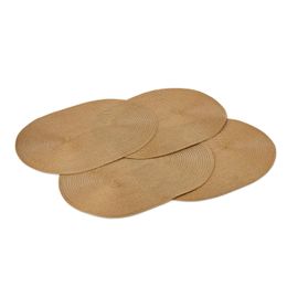 Tchibo - 4 Platzsets - gold