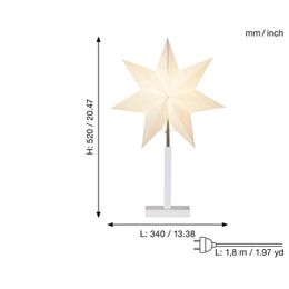 Tchibo - Tischlleuchte &raquo;Karo&laquo; - silber