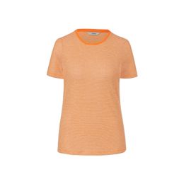 Tchibo - T-Shirt - Damen - Gr. L - orange/gestreift