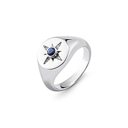 Tchibo - Ring &raquo;Windrose&laquo; - Damen - Gr. 18 - silber