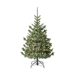 Tchibo - K&uuml;nstlicher Weihnachtsbaum &raquo;Nobilis S+&laquo; mit LED-Lichterkette - 92x32x27cm - Polyvinylchlorid / Polyethylen / Metall