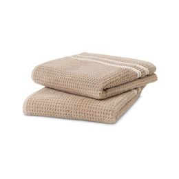 Vestio-Handtuch mit Waffelmuster - beige