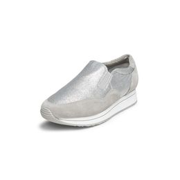 vitaform Slipper Damen Größe 35 hellgrau / silber