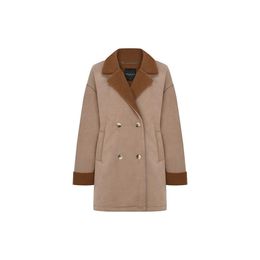 FRESHLIONS Wollmantel 'Nevara' Damen Größe L beige