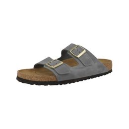 Birkenstock Pantolette 'Arizona' Damen Gr&ouml;&szlig;e 43 grau