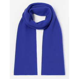 Kopyto Scarf 'KARIBU – Plüschiger Gerippter Schal aus 100% Merinowolle RWS' female Blue size One Size