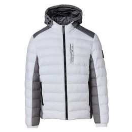 Koroshi Steppjacke Herren Gr&ouml;&szlig;e S dunkelgrau / offwhite