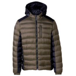 Koroshi Steppjacke Herren Gr&ouml;&szlig;e S dunkelbraun / schwarz