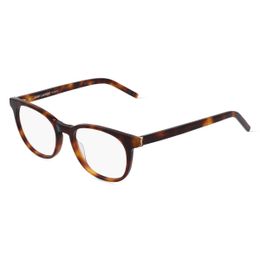 SAINT LAURENT SL M111 Brille Unisex | Fassung: Vollrand, Panto, Havanna
