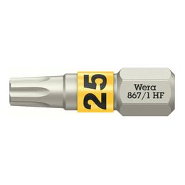 Wera 867/1 TORX® HF Bit mit Haltefunktion, TX 25 x 25 mm (05066143001)