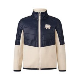 Bogner Jacke Jungen Größe 128/134 hellbeige / marine