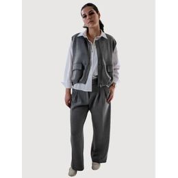 Wearable Stories Pleat-Front Pants 'Daria' female Grey size XL