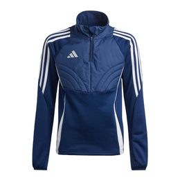 adidas Performance Sportsweatshirt 'Tiro 24' Jungen Größe 164 enzian / weiß