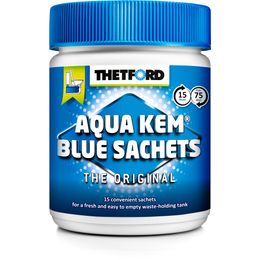 Thetford Aqua Kem Blue Sachets Sanitärzusatz 15 Tabs - Sanitärzusätze & -flüssigkeiten