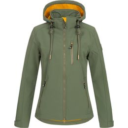 Ankerglut Ankerglutfreude Softshelljacke Damen olive 44 - Damenjacken